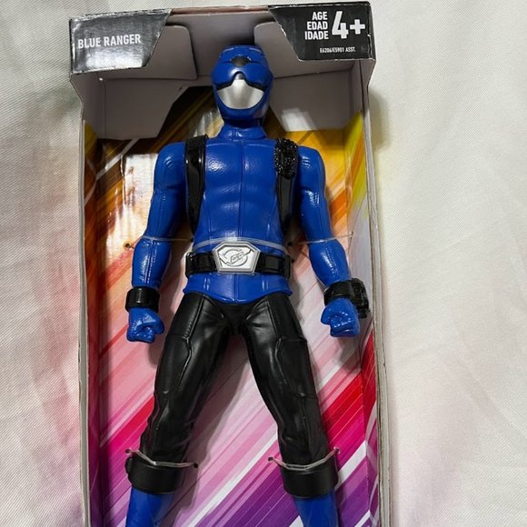 Hasbro | Toys | Blue Ranger Power Rangers Beast Morphers In Action ...